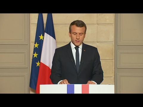 Emmanuel Macron to US climate researchers: "Come here and work with us!"