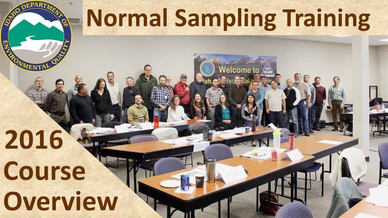 Course Overview: Pile Sampling (Module 1; 2016)