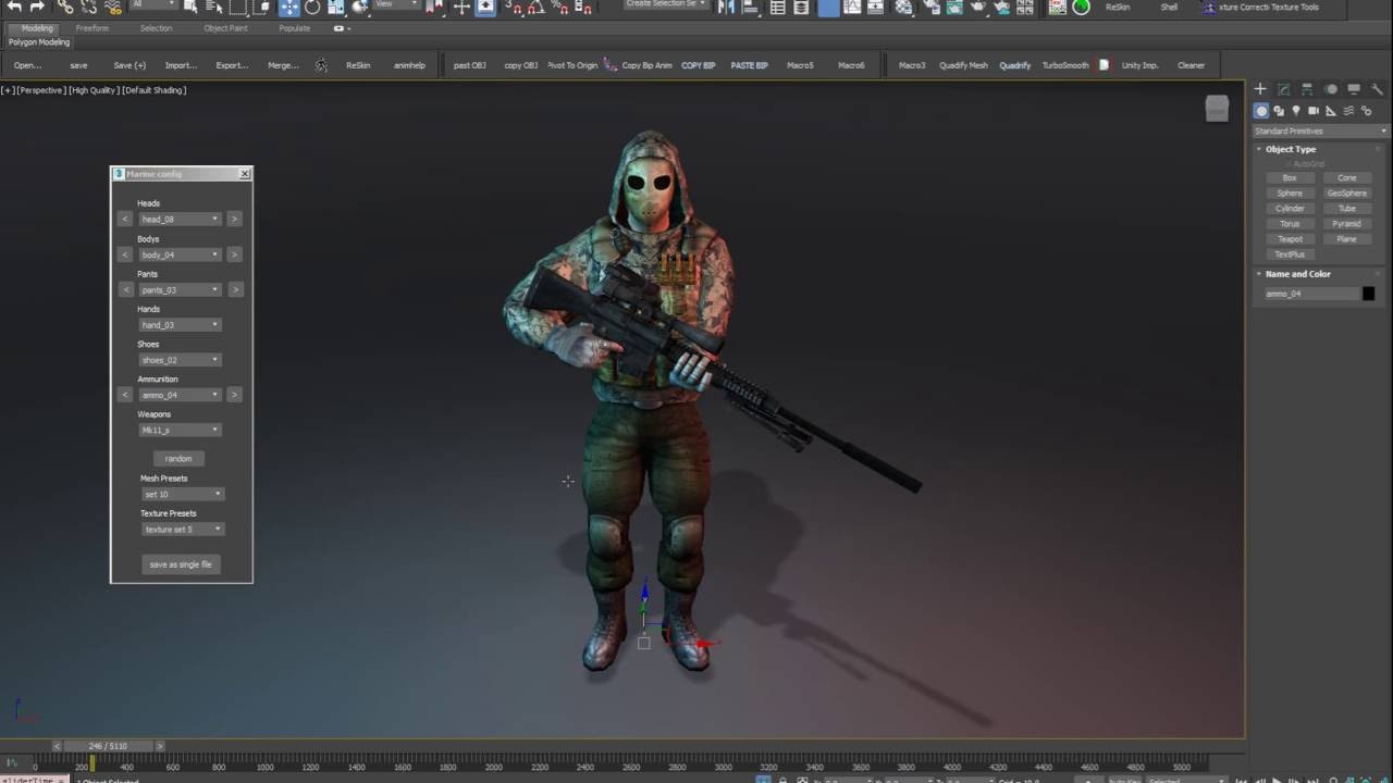 Marine Constructor Maxscript Tools