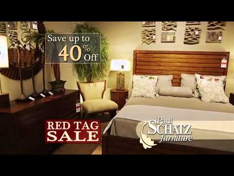 Paul Schatz Furniture Red Tag Sale July 2013
