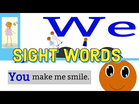 Sight words made easy 1| Best sight words video for kids| Preschool learning video| Toddlers