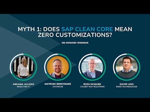 Does SAP Clean Core mean zero customizations?