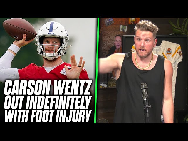Carson Wentz injury: When will Colts QB return after suffering foot injury?