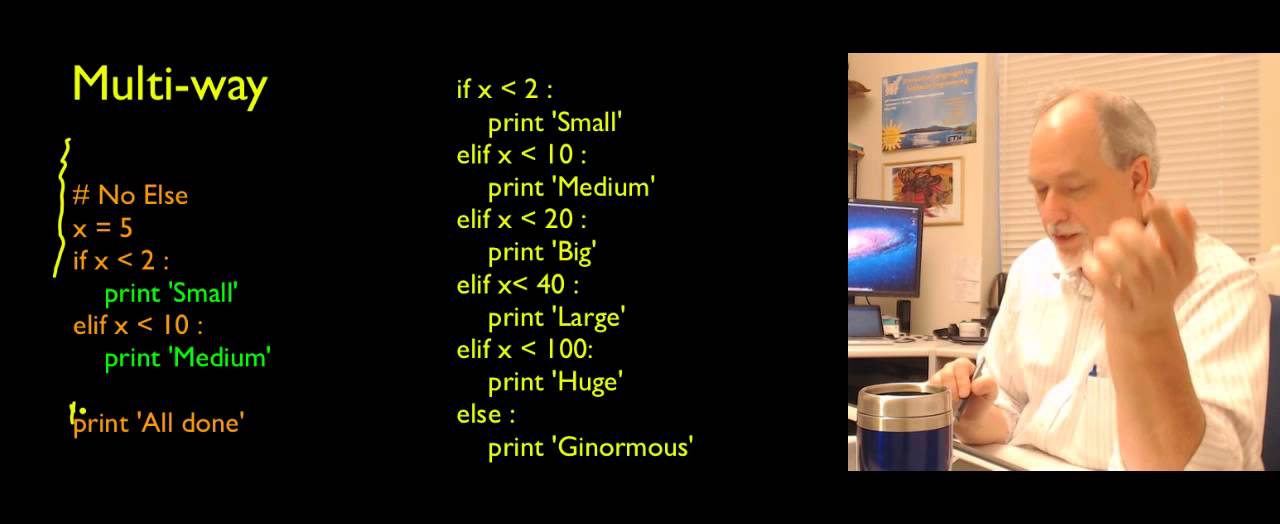 Python for Informatics - Chapter 3 - Conditional Execution