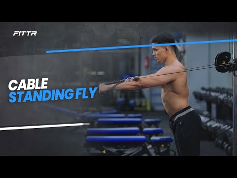 How To Do Cable Standing Fly | Exercise Video