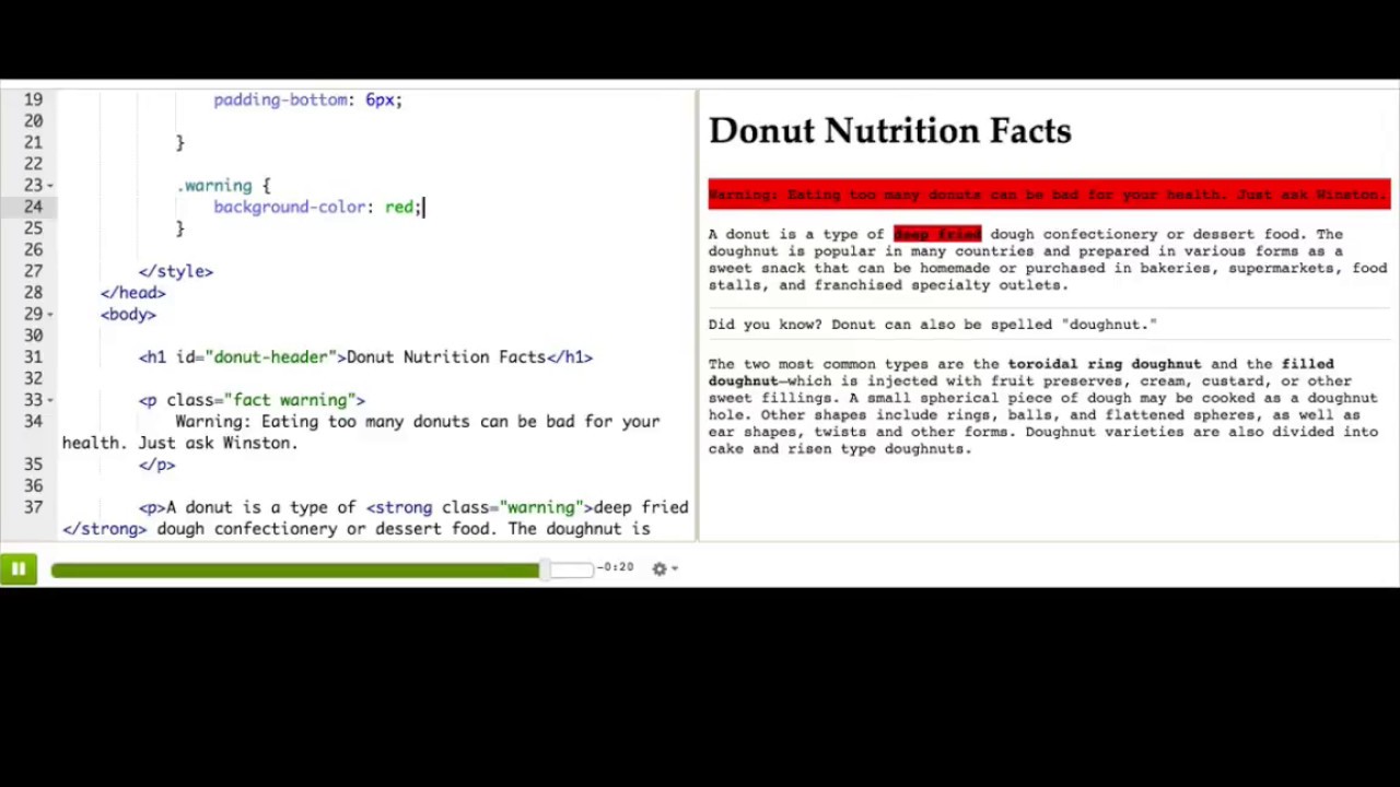 16 Using multiple CSS classes   Computer Programming   Khan Academy