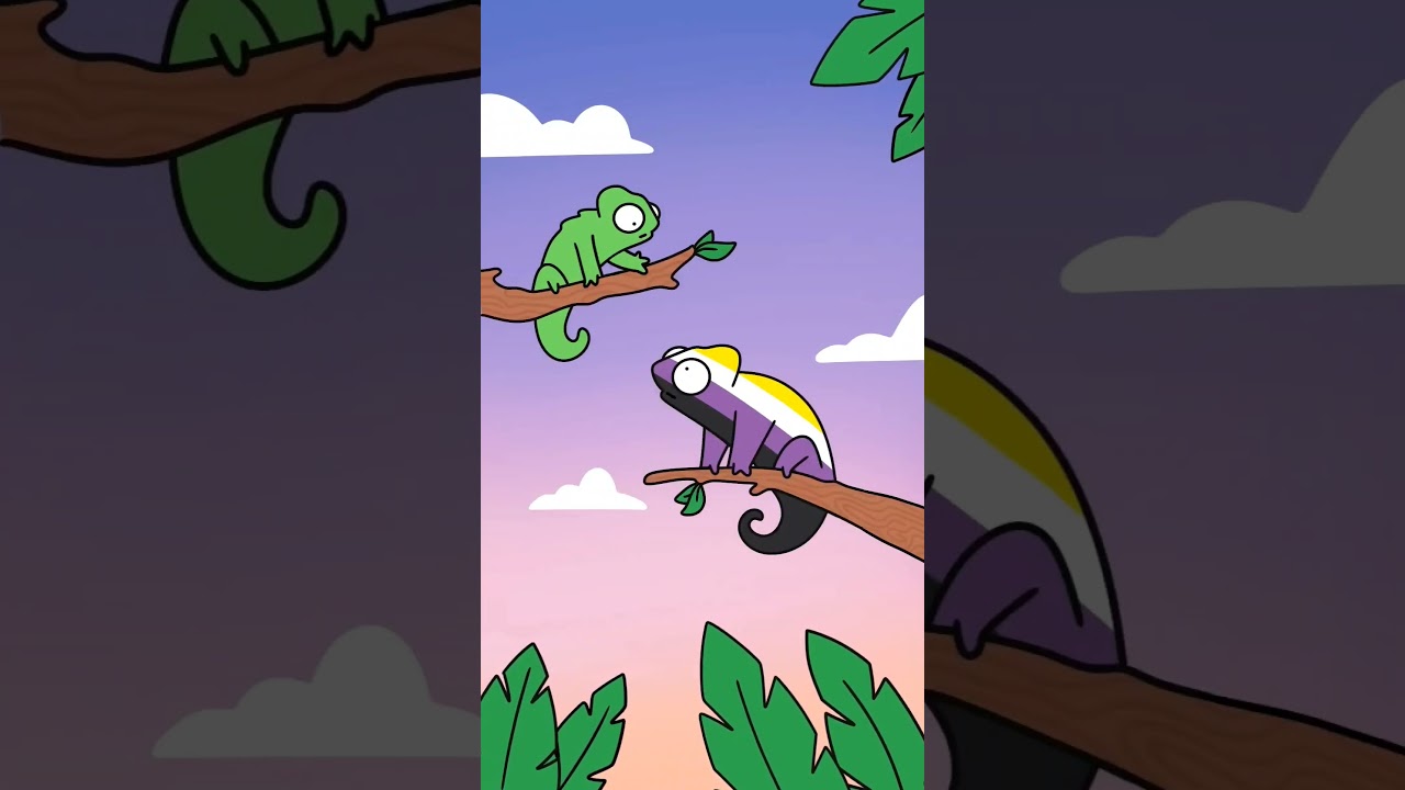 It's really that simple 🥹🦎 #lgbt #nonbinary #enby #pride