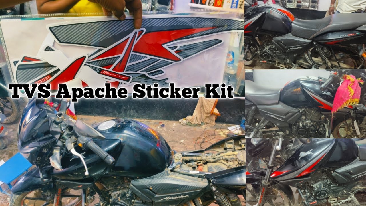 Apache Full Sticker Kit | Apache RTR Grafik 2025 | Apache Full Body Sticker | 2025 Apache Sticker 