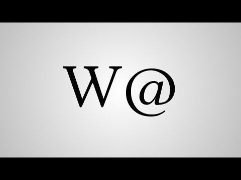 What Does "W@" Stand For?