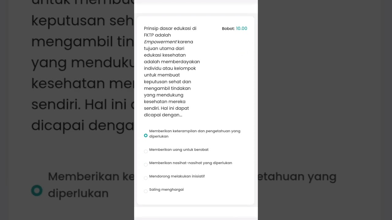Kunci Jawaban Kuis: Tes Formatif MP 3 Batch 3 - MOOC Pelatihan Manajemen Alur Pelayaan
