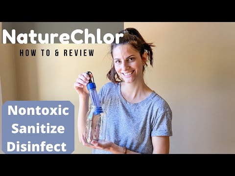 NATURECHLOR REVIEW and TUTORIAL. Make Hypochlorous Acid / HOCl a powerful non toxic, safe cleaner!