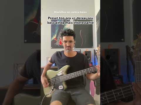 Preset tá lindo demais, @M-VAVE BlackBox #basscam #music #worshipbass