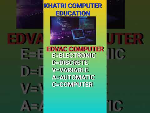 EDVAC COMPUTER #viral #computer #shorts