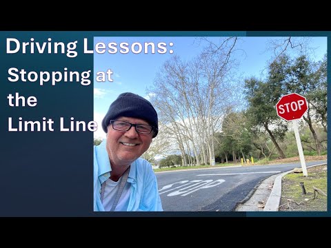STOPPING AT THE LIMIT LINE, Driving Lessons #01