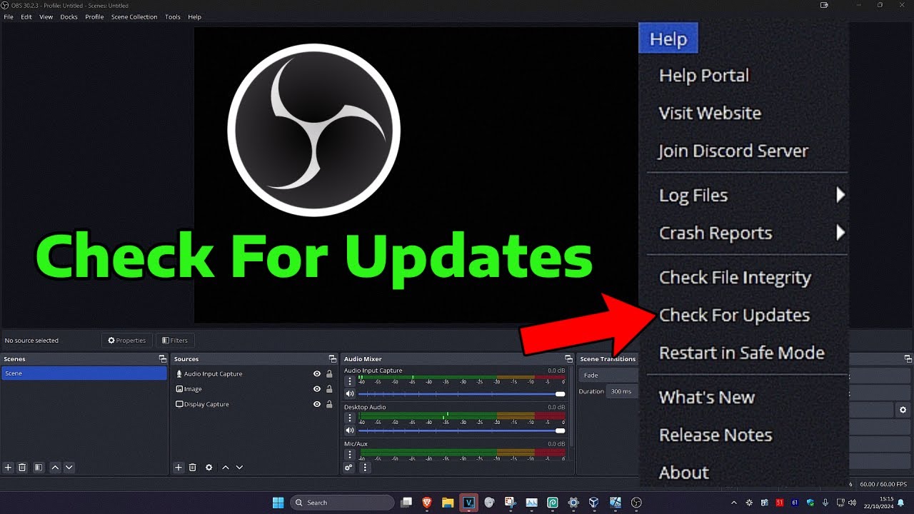 How To Update OBS Studio