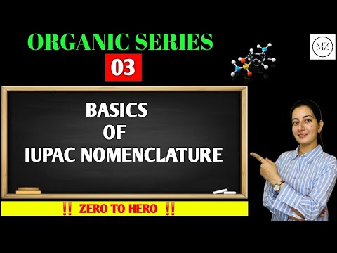 || IUPAC NOMENCLATURE of Organic Compounds || Part -1 | Class 11th | Class 12th #jee #neet #cuet