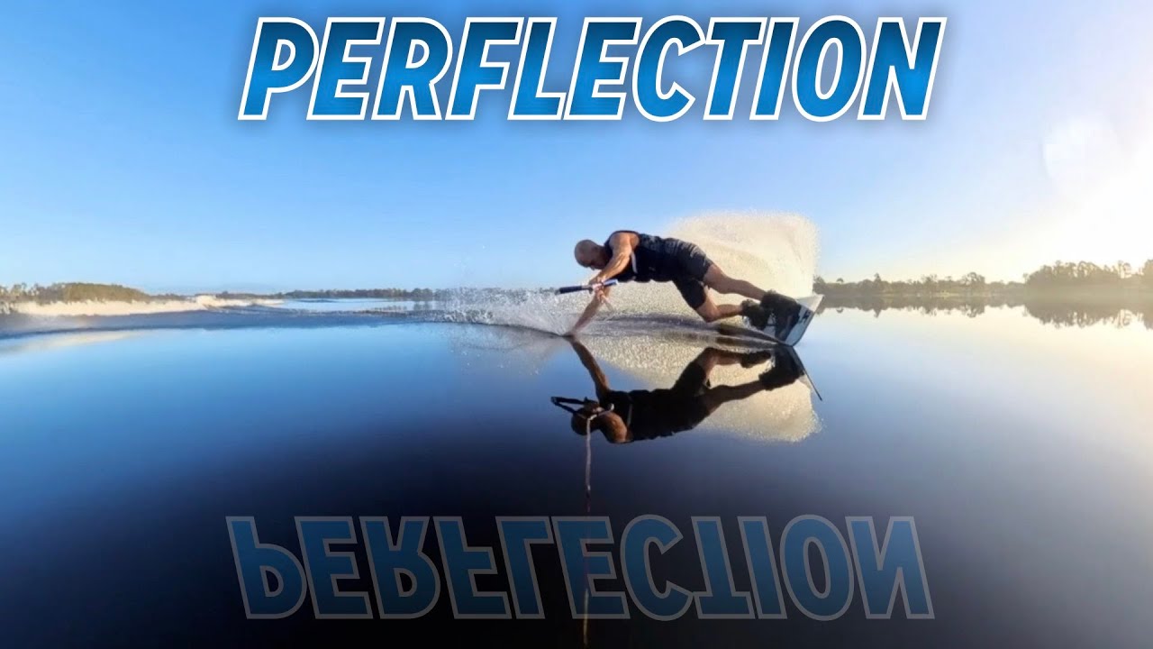 Perfect Glass Wakeboarding