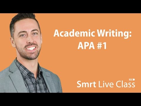 Academic Writing: APA #1 - English for Academic Purposes with Josh #13