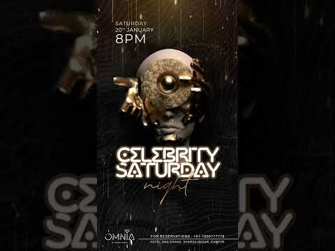 Saturday DJ Night I Motion Poster I Music Motion Poster I Event Flyer 2024