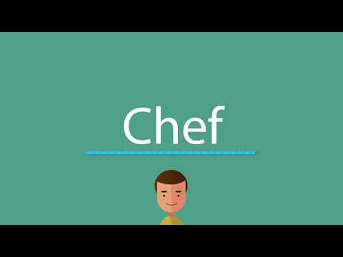 How to pronounce Chef