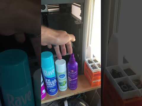 What hairspray works on the bambulabs p1p? #p1p #3dprinting #bambulabs