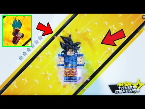 [NEW CODE] NEW 7 STAR GOKU UI REQUIREMENTS & 6 STAR GOKU SSJ BLUE SHOWCASE ALL STAR TOWER DEFENSE
