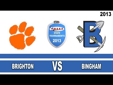 5A Football: Brighton at Bingham High School UHSAA 2013 State Tournament Championship