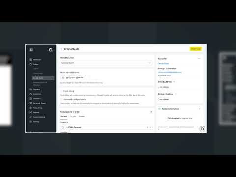 Quipli Equipment Rental Software - 2025 Platform Tour