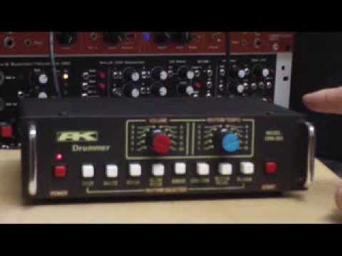 AK Drummer Model CRM 260 Korean Made Analog Drum Machine | Reverb