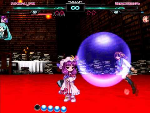 Mugen Touhou Characters: Patchouli_SWR