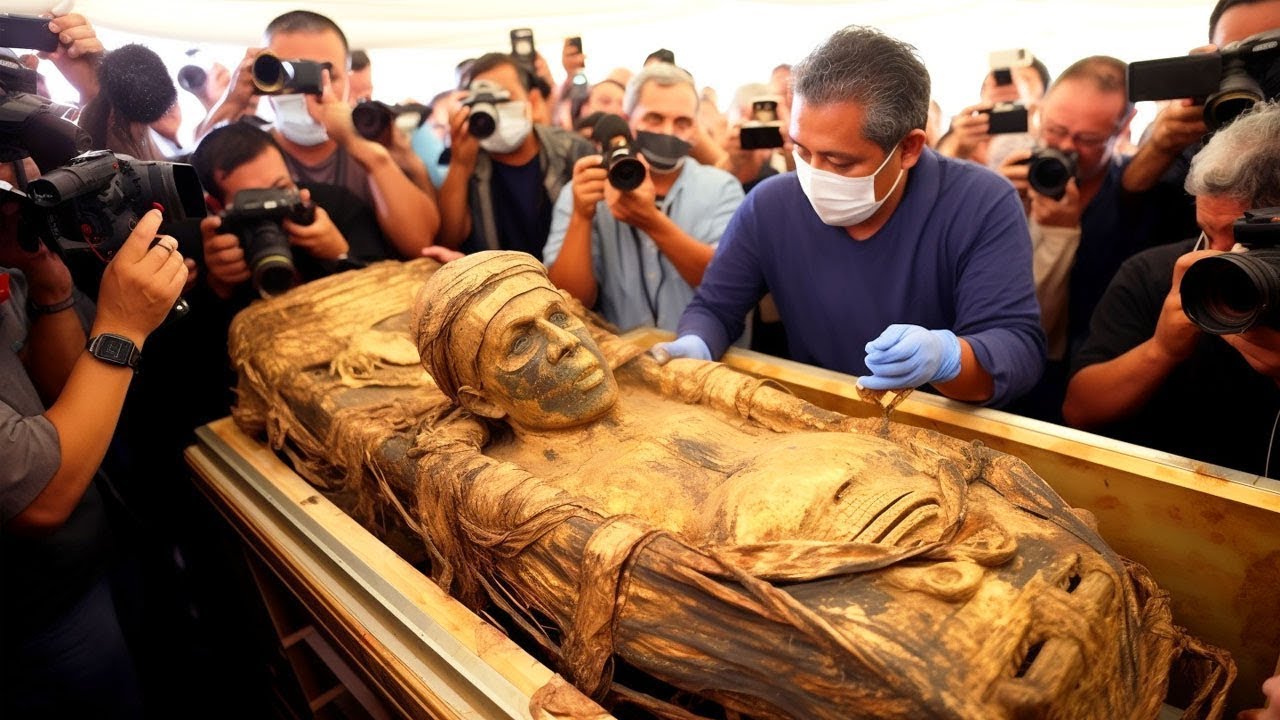 Archeologists Opened an Egyptian Mummy Coffin After 4,000 years, What They Found SHOCKED The World!