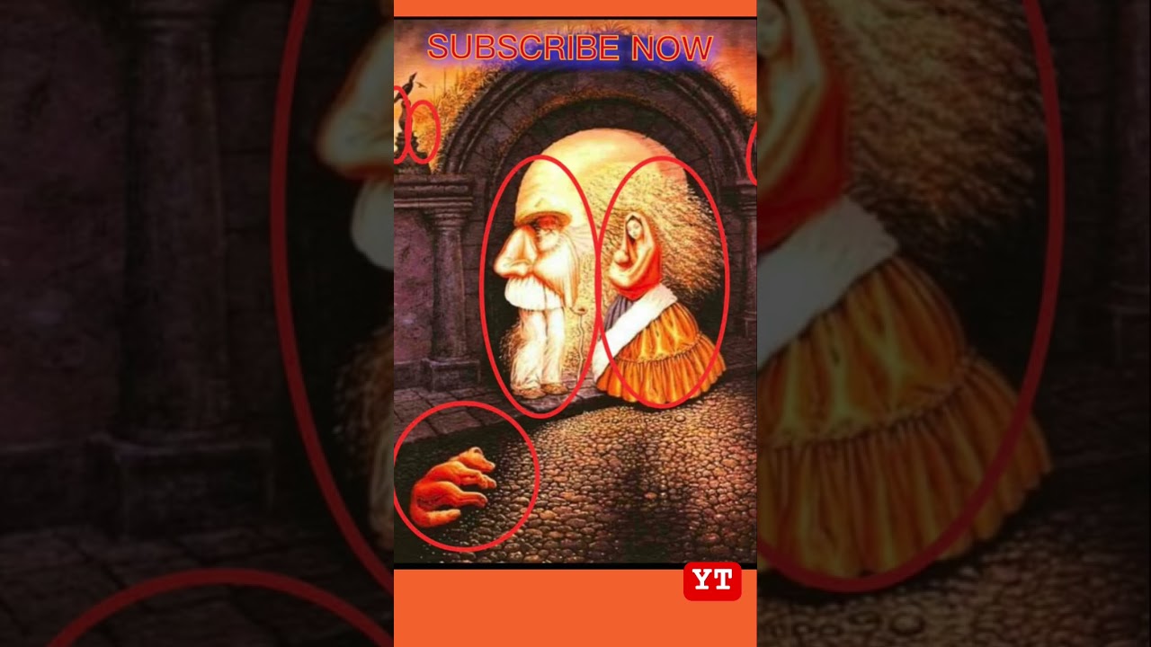 Can You Spot All the Hidden Faces? This Optical Illusion…#shorts #youtubeshorts #shortvideo