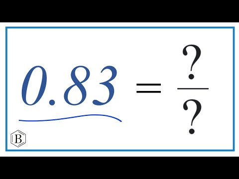 0.83 as a Fraction (simplified form)
