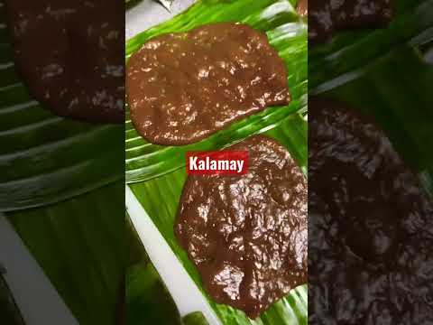 Kalamay is sticky sweet dessert delicacy popular in the philippines #dessert #kalamay #yummy #fyp
