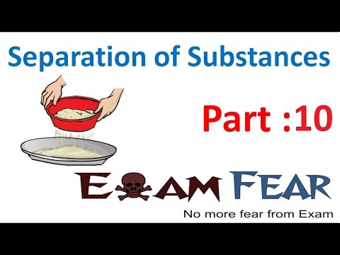 L10 : Separate Sand Salt Mixture - Separation of Substances, Science ...