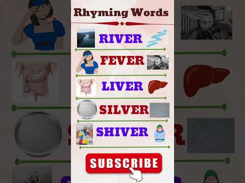 Let's Learn Rhyming Words - Part 48. #shorts #youtubeshorts #shortsvideo