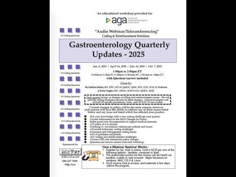 GI QUARTERLY UPDATES - #gastroenterology #medicalcoder