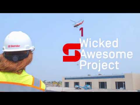 Chicagoland Laborer's Training Center Helicopter Pick