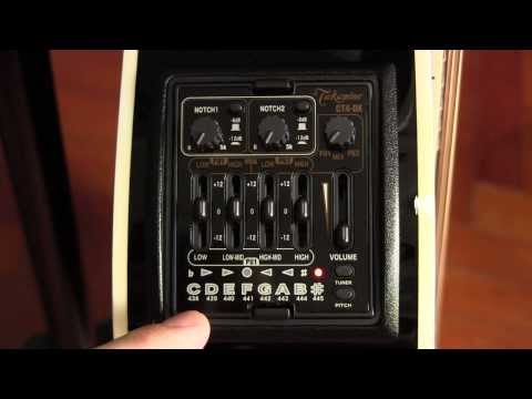 The Takamine CT4-DX acoustic guitar preamp - review and user guide