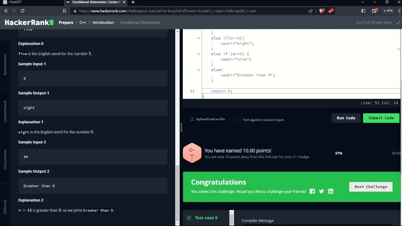 C++ Coding Quest: Mastering HackerRank Challenges - 02