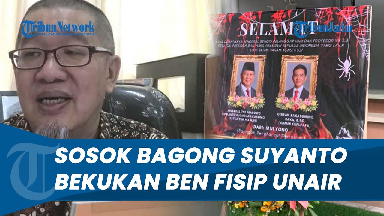 Terungkap Sosok Dekan yang Bekukan BEM FISIP UNAIR Akibat Banner ...