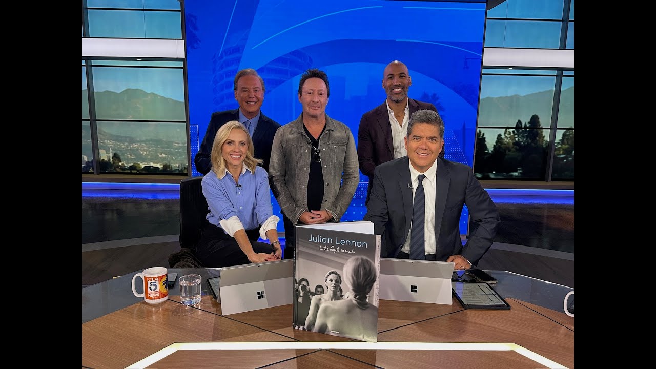 Julian Lennon appearance KTLA | September 15, 2025
