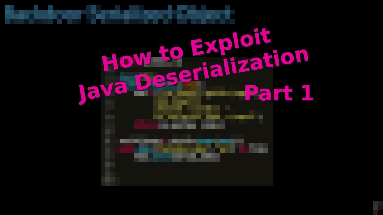 Exploit Java Deserialization | Understanding Serialized Data