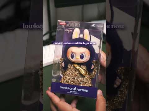 Unboxing the Labubu x PRONOUNCE Wings of Fortune Pendant #popmart #labubu #unboxing