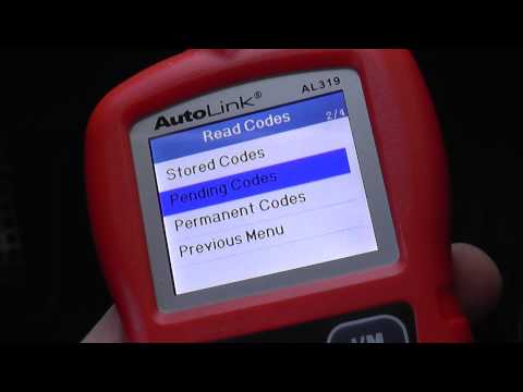 Mercedes Benz Check Engine Light Diagnose Autel AL319