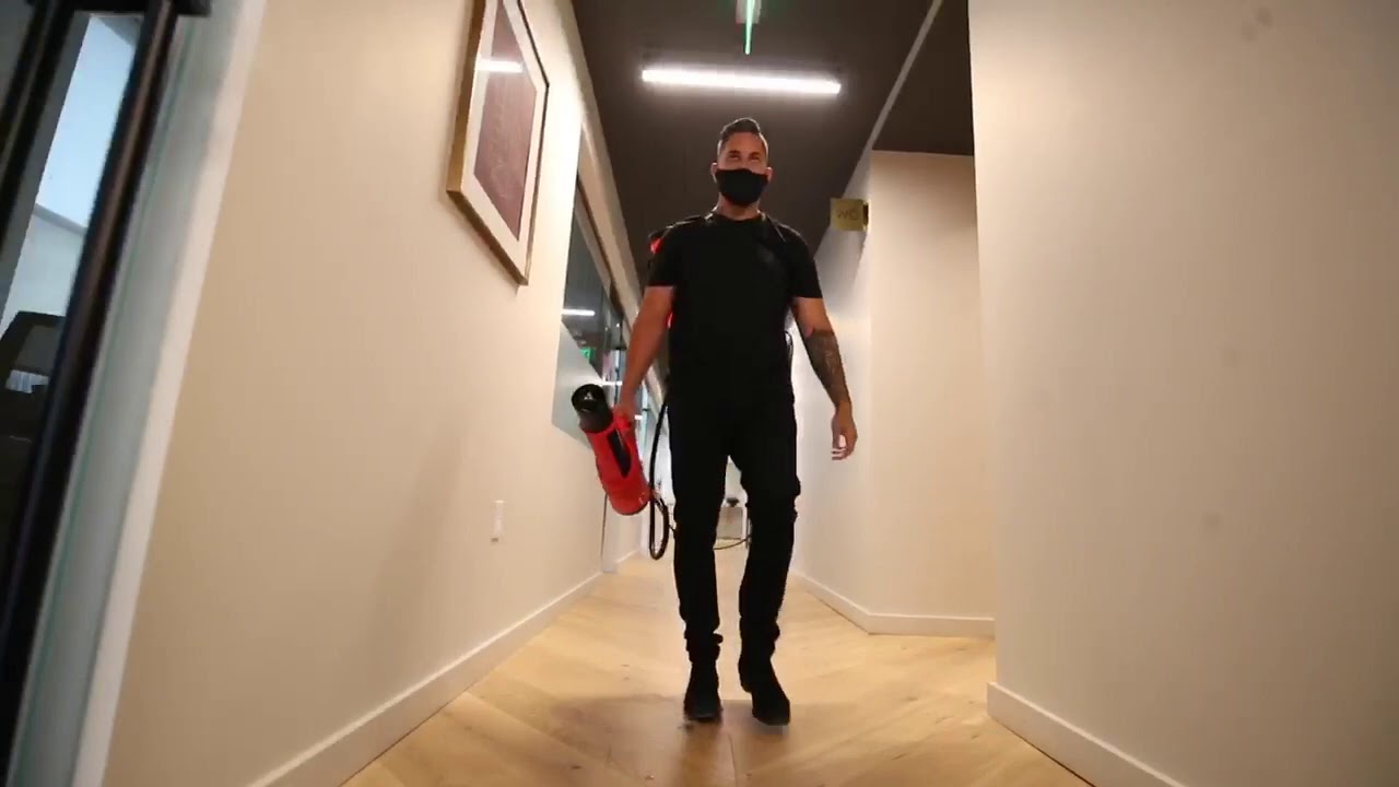 JBM Janitorial - Electrostatic Spraying