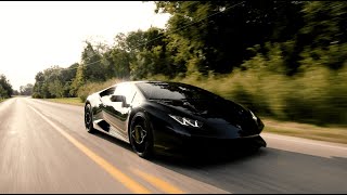 Dark Knight Lamborghini Huracan  | 4K