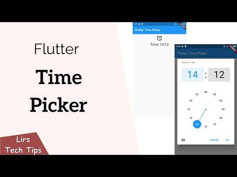 Flutter: Time Picker