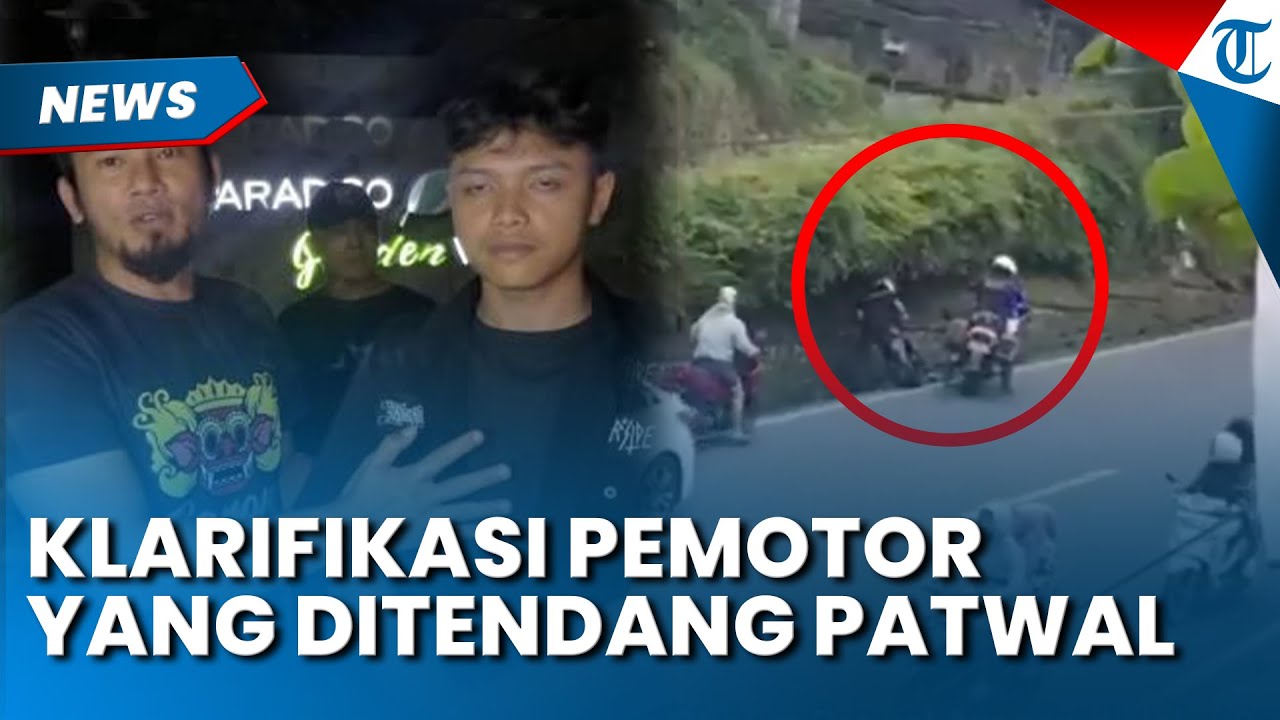 KLARIFIKASI PEMOTOR yang Ditendang Patwal di Puncak Bogor, Ngaku Disenggol Alphard lalu Dipepet ...