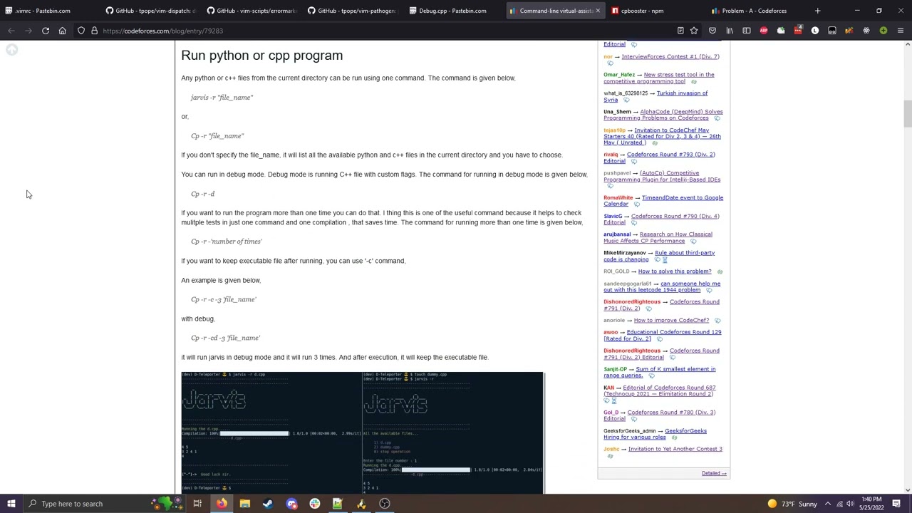 Updates to My Competitive Programming Setup